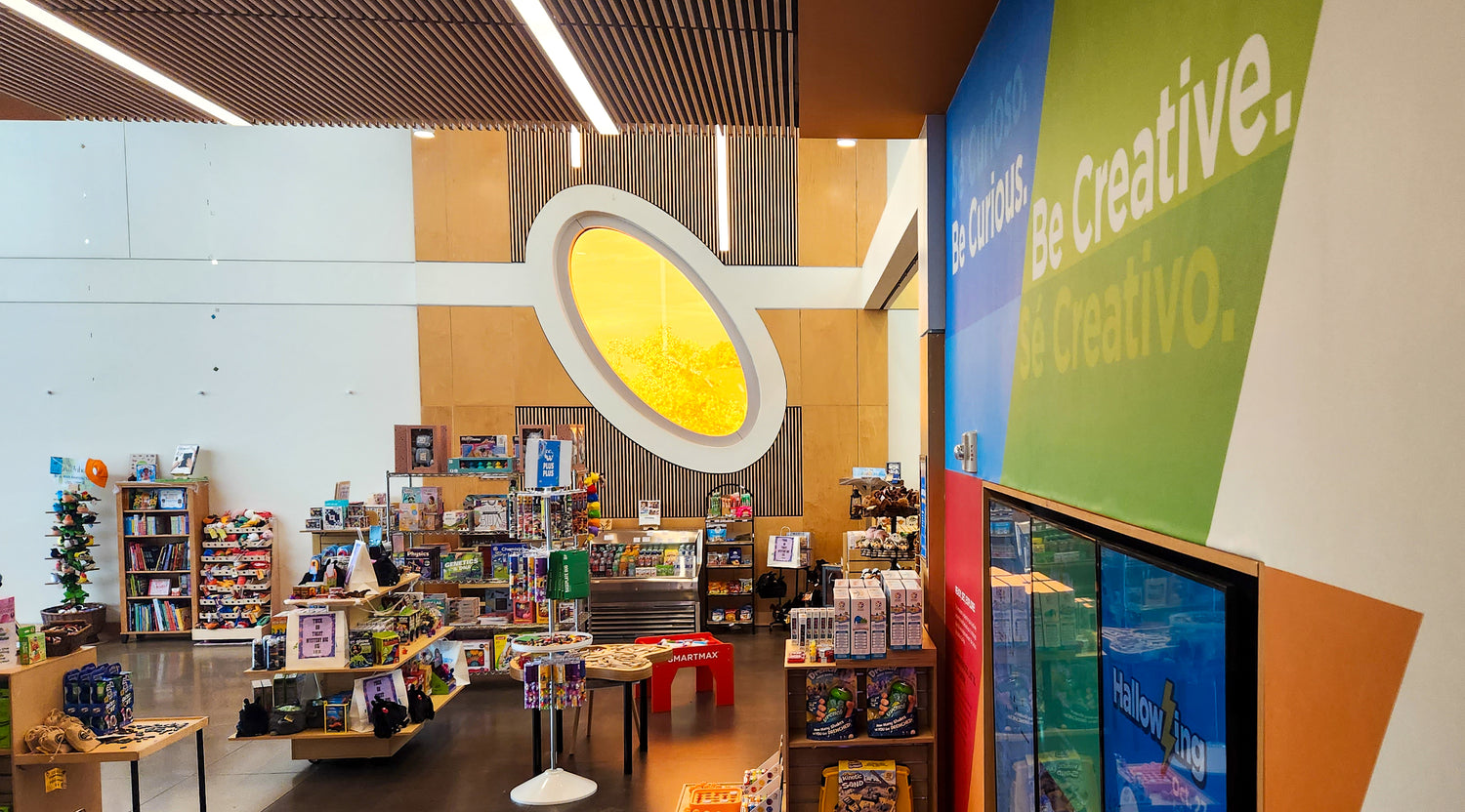Curiosity Corner, Museum Store – Curiosity Corner at Scott Family Amazeum