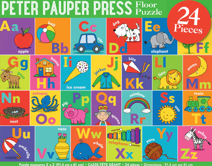 Alphabet Kids' Floor Puzzle – Curiosity Corner at Scott Family Amazeum
