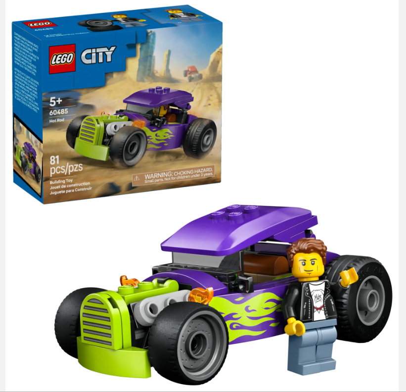 Lego City Hot Rod – Curiosity Corner at Scott Family Amazeum