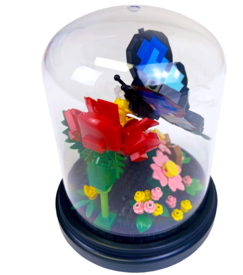 Botanical Blocks- Blue Butterfly – Curiosity Corner at Scott Family Amazeum