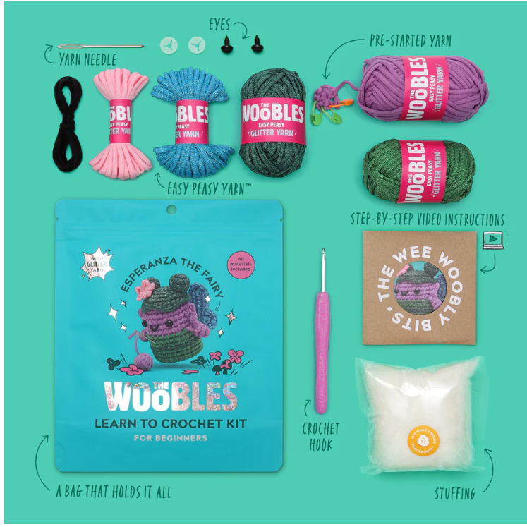 Woobles Crochet Kit – Curiosity Corner at Scott Family Amazeum