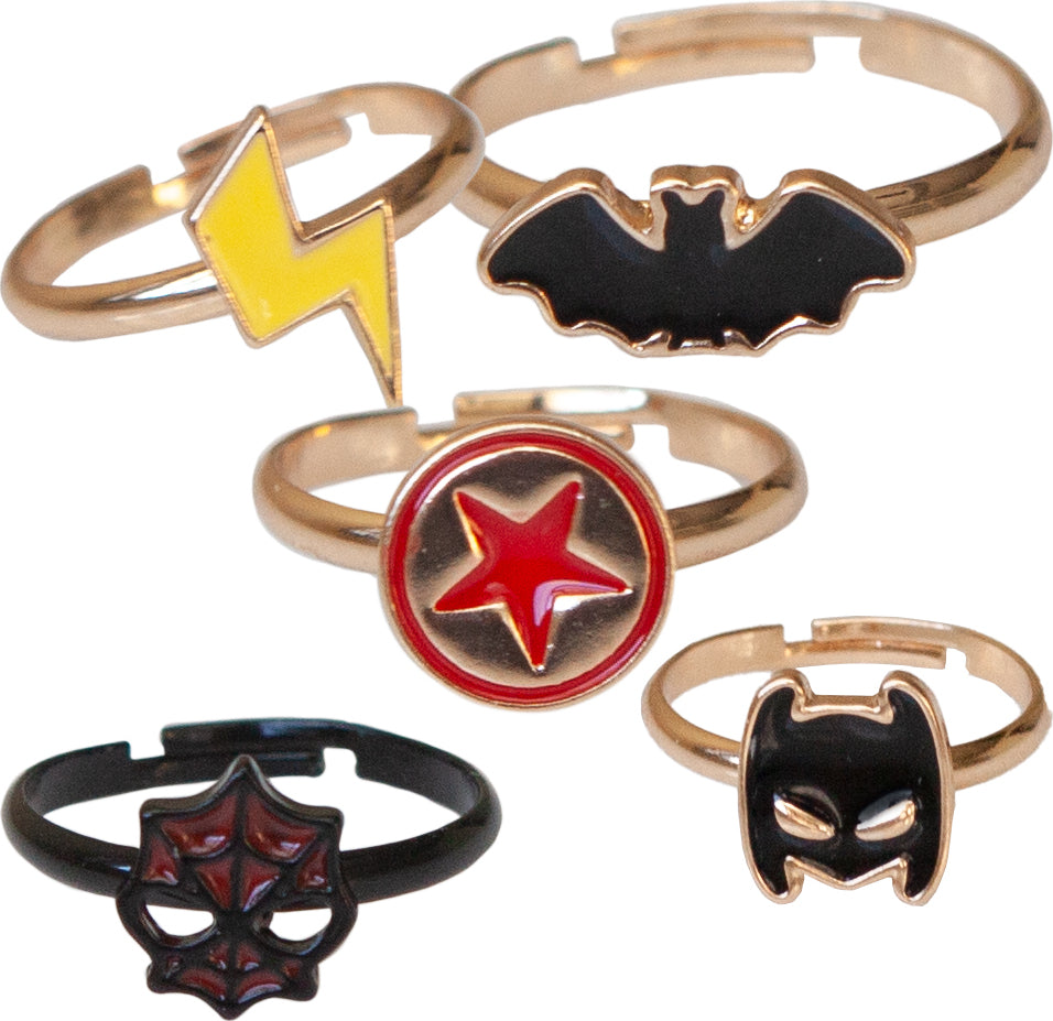 Superhero Rings – Curiosity Corner at Scott Family Amazeum