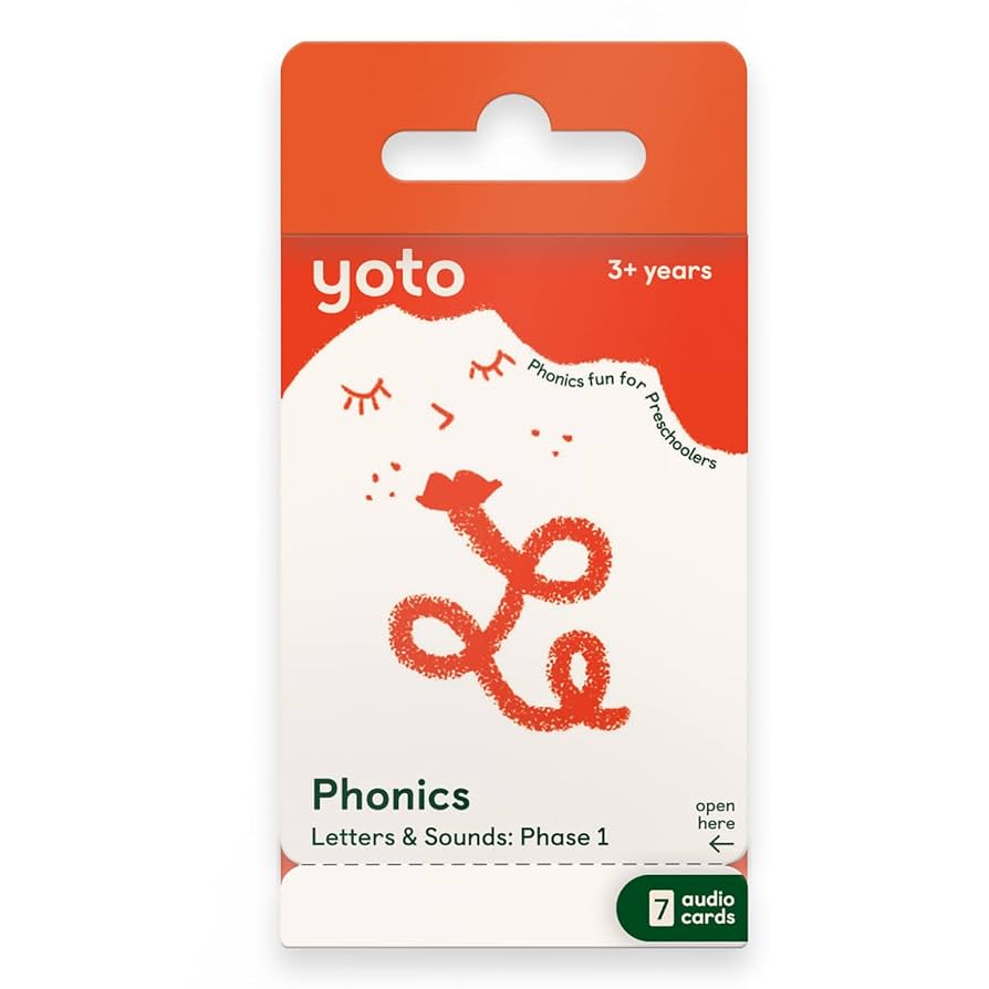 Yoto: Phonics Letters & Sounds Phase 1 – Curiosity Corner at Scott ...